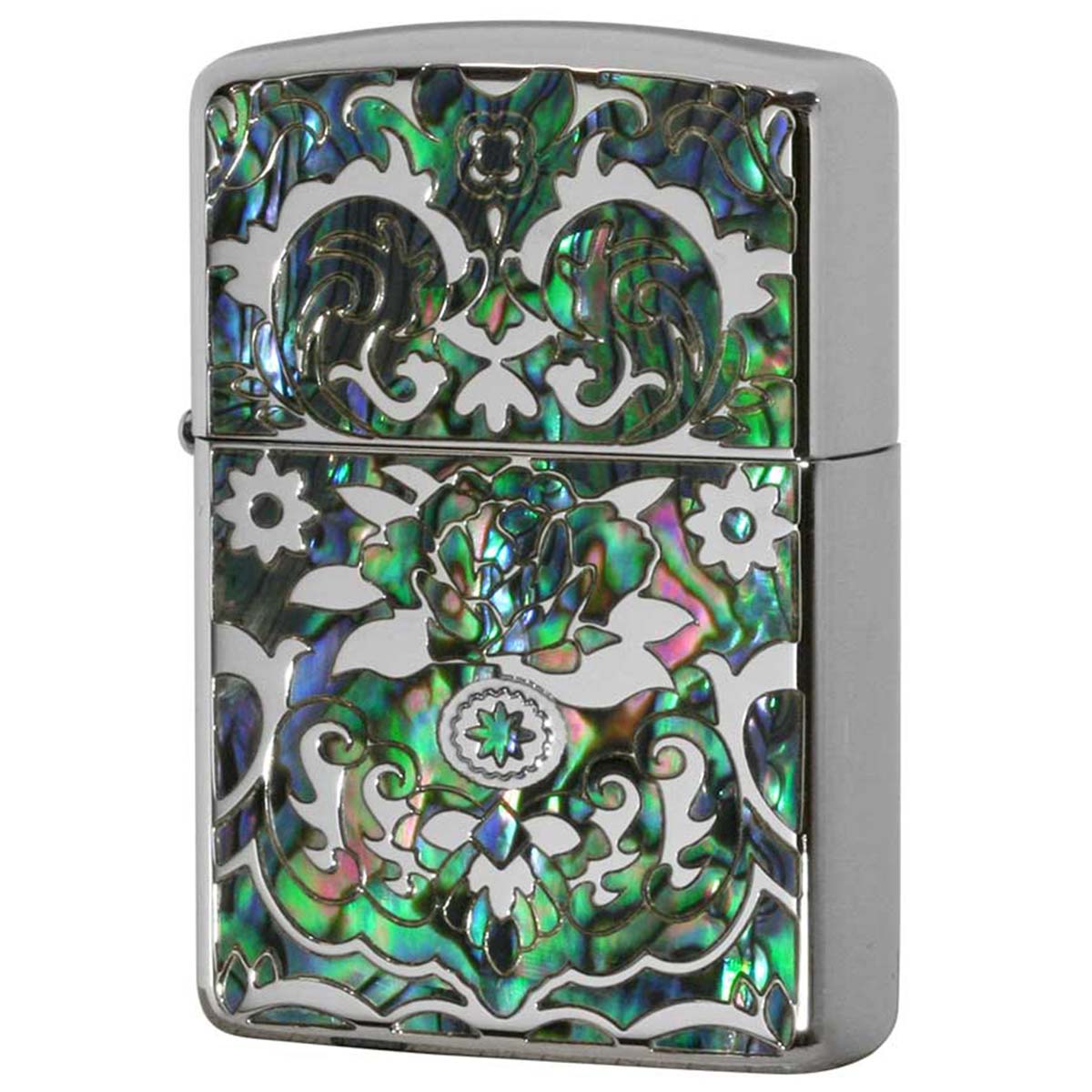 Zippo ジッポー アーマー シェル モザイクシェル ARMOR Mosaic Shell Diano Silver A｜Zippo専門店 ...