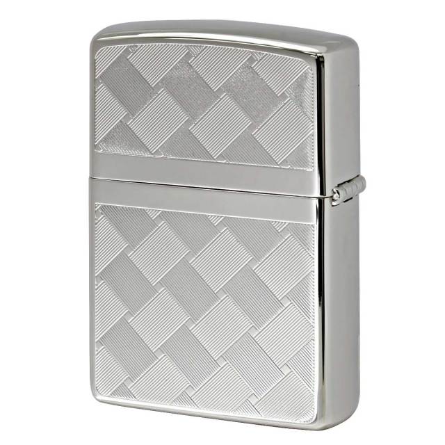Zippo ジッポー 網目模様 両面加工 つむぎ シルバー Tsumugi MESH 2S-MESH メール便可｜Zippo専門店フラミンゴ：本店