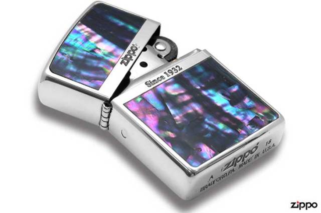 Zippo ジッポー シェル 貝 シルバー ラインシェルフィッシュ Line Shellfish 2SV-LNSF メール便可｜Zippo専門店フラミンゴ：本店