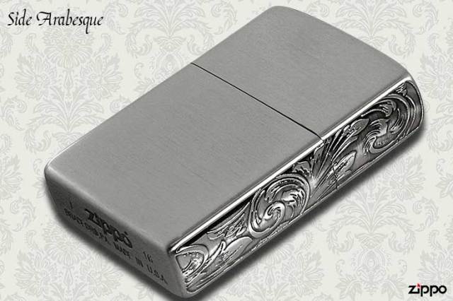 Zippo ジッポー Side Arabesque サイドアラベスク 202-SIDEARB メール便可｜Zippo専門店フラミンゴ：本店