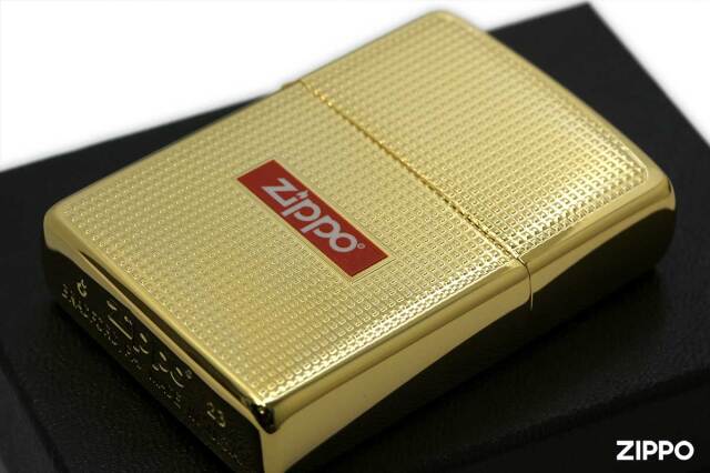 Zippo ジッポー ドット ジッポ ロゴ 金メッキ DOT & ZIPPO LOGO 2G-CUTLOGO｜Zippo専門店フラミンゴ：本店
