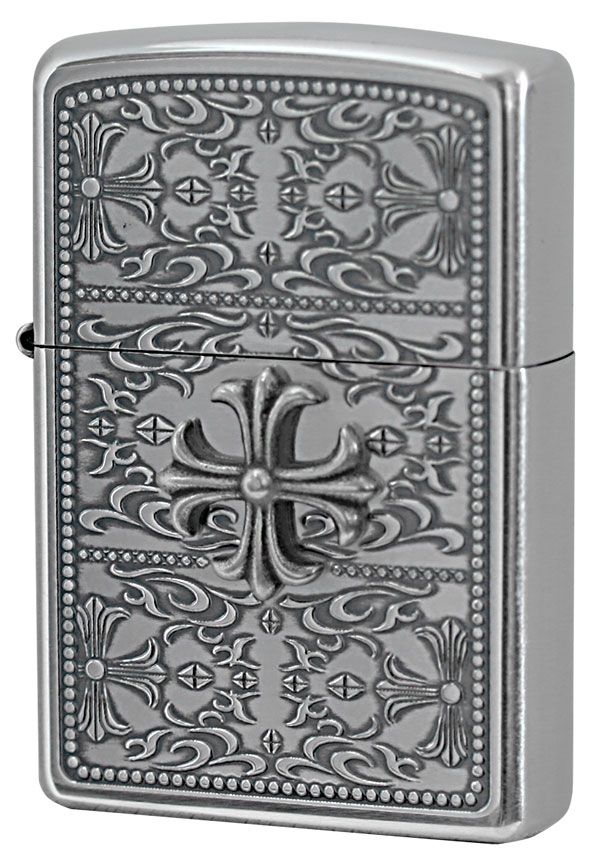 Zippo ジッポー Arabesque Cross アラベスククロス 2ACM-SI｜Zippo専門店フラミンゴ：本店