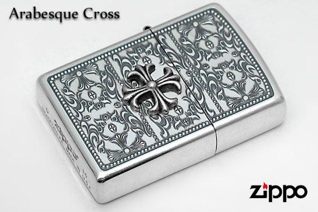 Zippo ジッポー Arabesque Cross アラベスククロス 2ACM-SI｜Zippo専門店フラミンゴ：本店