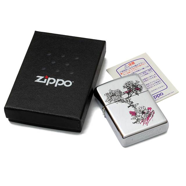 絶版/ヴィンテージ Zippo ジッポー 中古 2005年製造ZIPPO Paul Smith Flower Silhouette 花束 シルエット PK [S]ほぼ新品同様｜Zippo専門店 ...