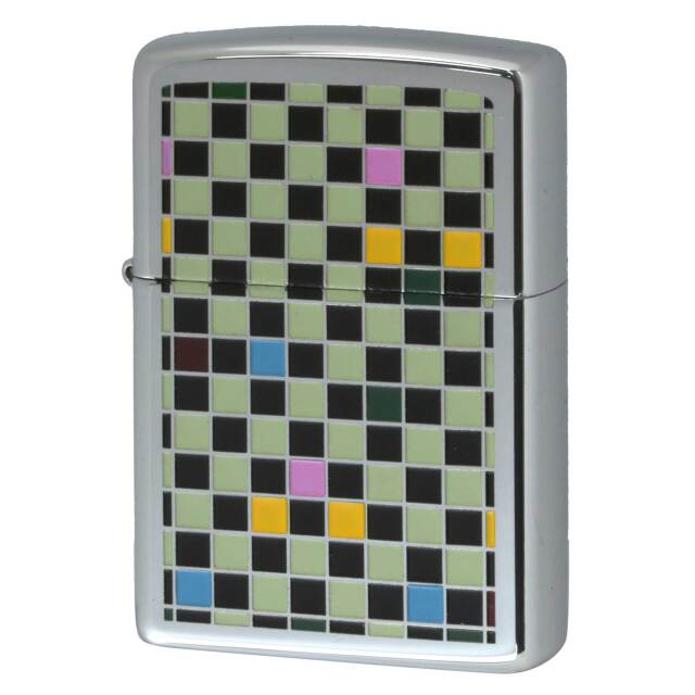 絶版/ヴィンテージ Zippo ジッポー 中古 2005年製造Paul Smith チェック＆ストライプ [S]ほぼ新品同様｜Zippo専門店フラミンゴ：本店