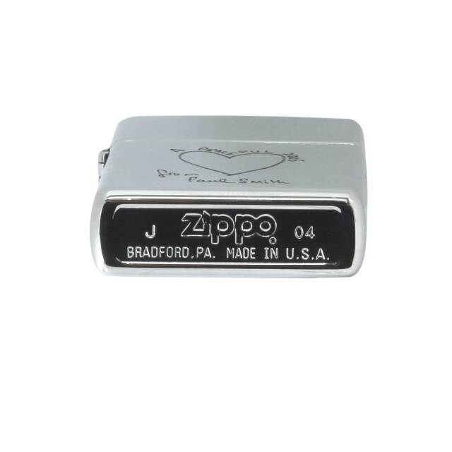絶版/ヴィンテージ Zippo ジッポー 中古 2004年製造ZIPPO Paul Smith Peaceful 2005 裏回転用突起あり スピン [A]使用感少なく状態が良い｜Zippo ...