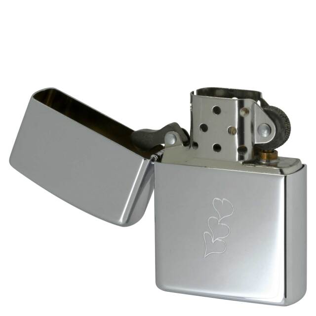 絶版/ヴィンテージ Zippo ジッポー 中古 2005年製造ZIPPO Paul Smith Three Hearts 3連ハート [A]使用感少なく状態が良い｜Zippo専門店フラミンゴ：本店