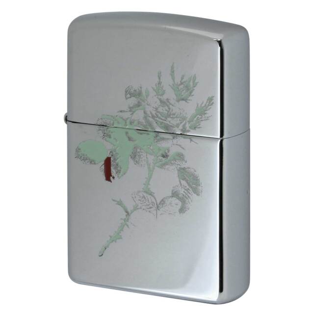 絶版/ヴィンテージ Zippo ジッポー 中古 2005年製造ZIPPO Paul Smith ROSE 薔薇 [A]使用感少なく状態が良い｜Zippo専門店フラミンゴ：本店