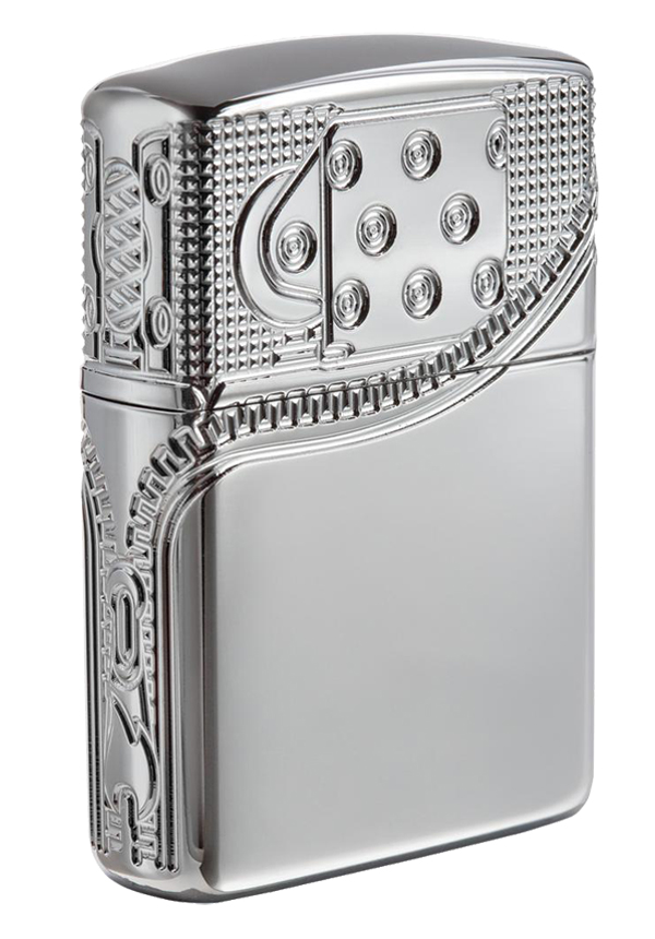 Zippo ジッポー ZIPPER DESIGN Armor 360°Multi Cut Engraving 29674｜Zippo専門店 ...