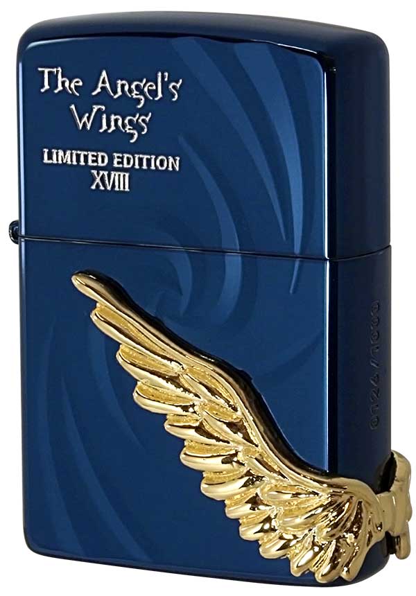 Zippo ジッポー 限定1,000個 PAW-118 ANGEL'S WINGS エンジェルウィングス PAW-118BLG｜Zippo専門店フラミンゴ：本店