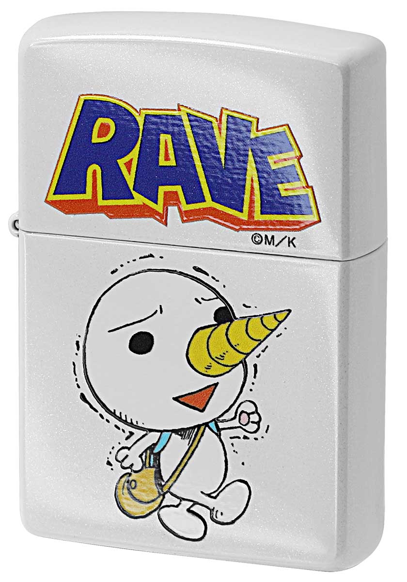 Zippo ジッポー 真島ヒロ RAVE レイヴ プルー｜Zippo専門店フラミンゴ：本店