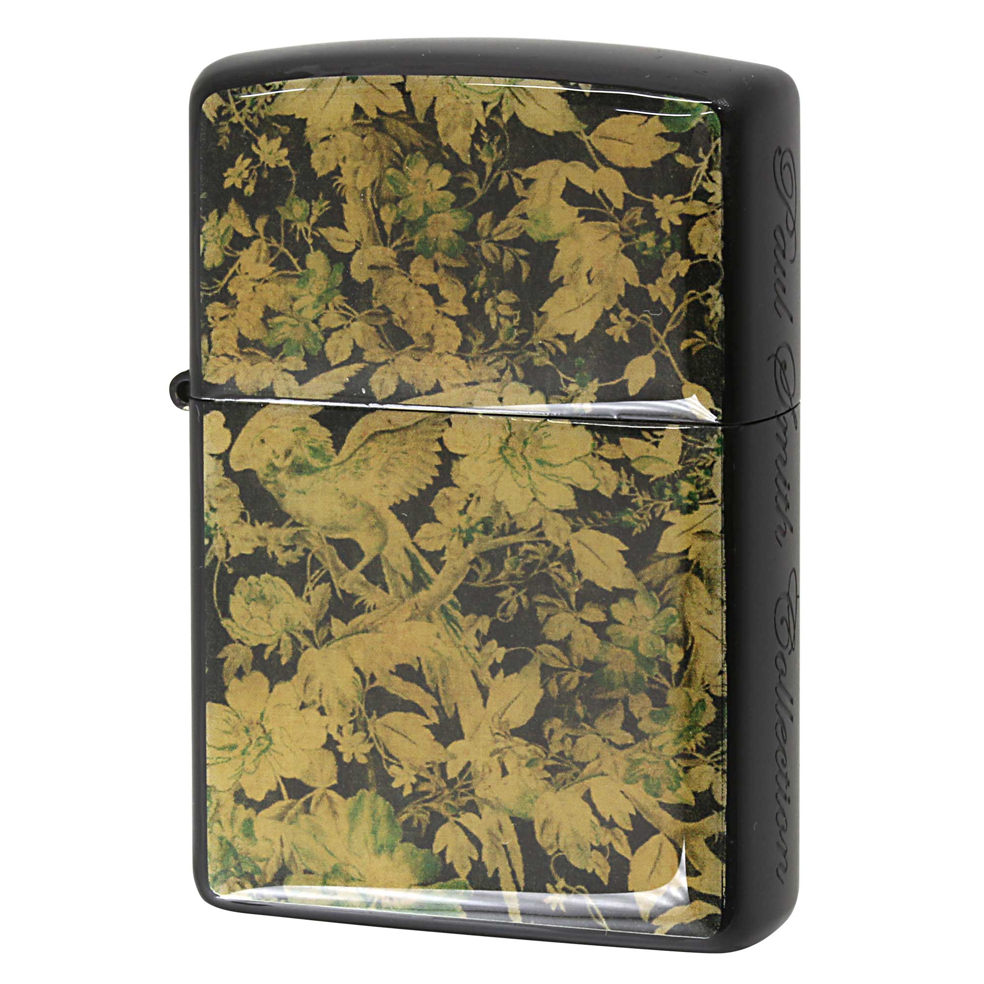 絶版/ヴィンテージ Zippo ジッポー 中古 2006年製造ZIPPO Paul Smith Collection Flower Design ブラックマット エポキシ樹脂 [S]ほぼ新品 ...