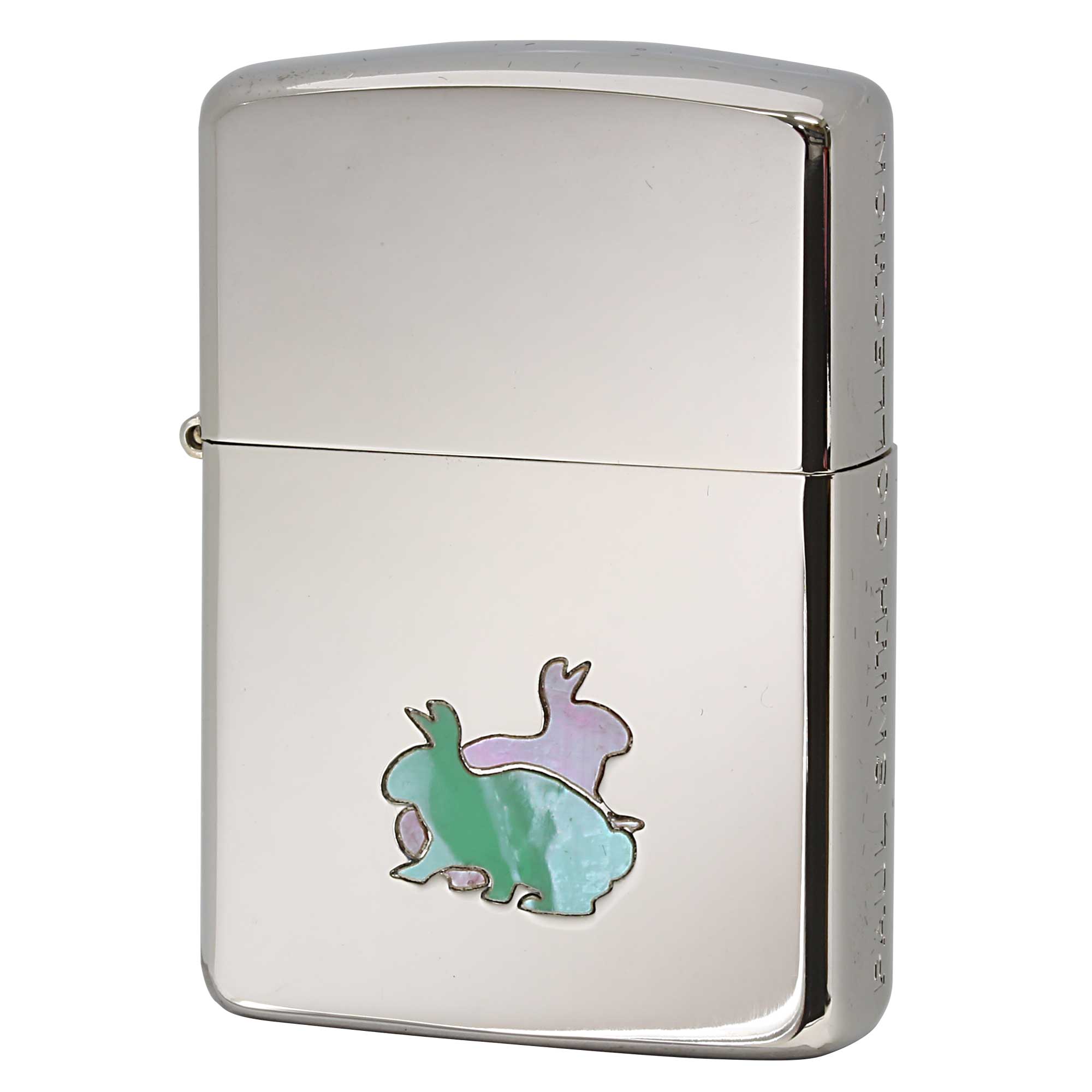 絶版/ヴィンテージ Zippo ジッポー 中古 2005年製造ZIPPO Paul Smith Collection ARMOR Rabbit アーマー シェル うさぎ [S]ほぼ新品同様 ...