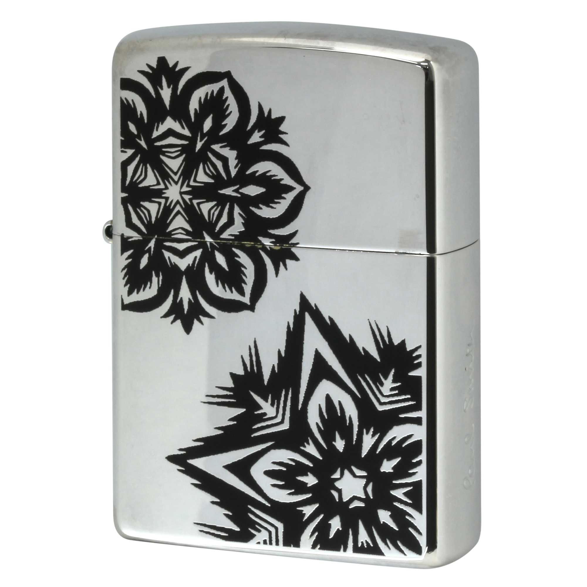 絶版/ヴィンテージ Zippo ジッポー 中古 2008年製造ZIPPO Paul Smith 万華鏡 銀メッキ [B]使用感ありやや傷汚れあり｜Zippo専門店フラミンゴ：本店