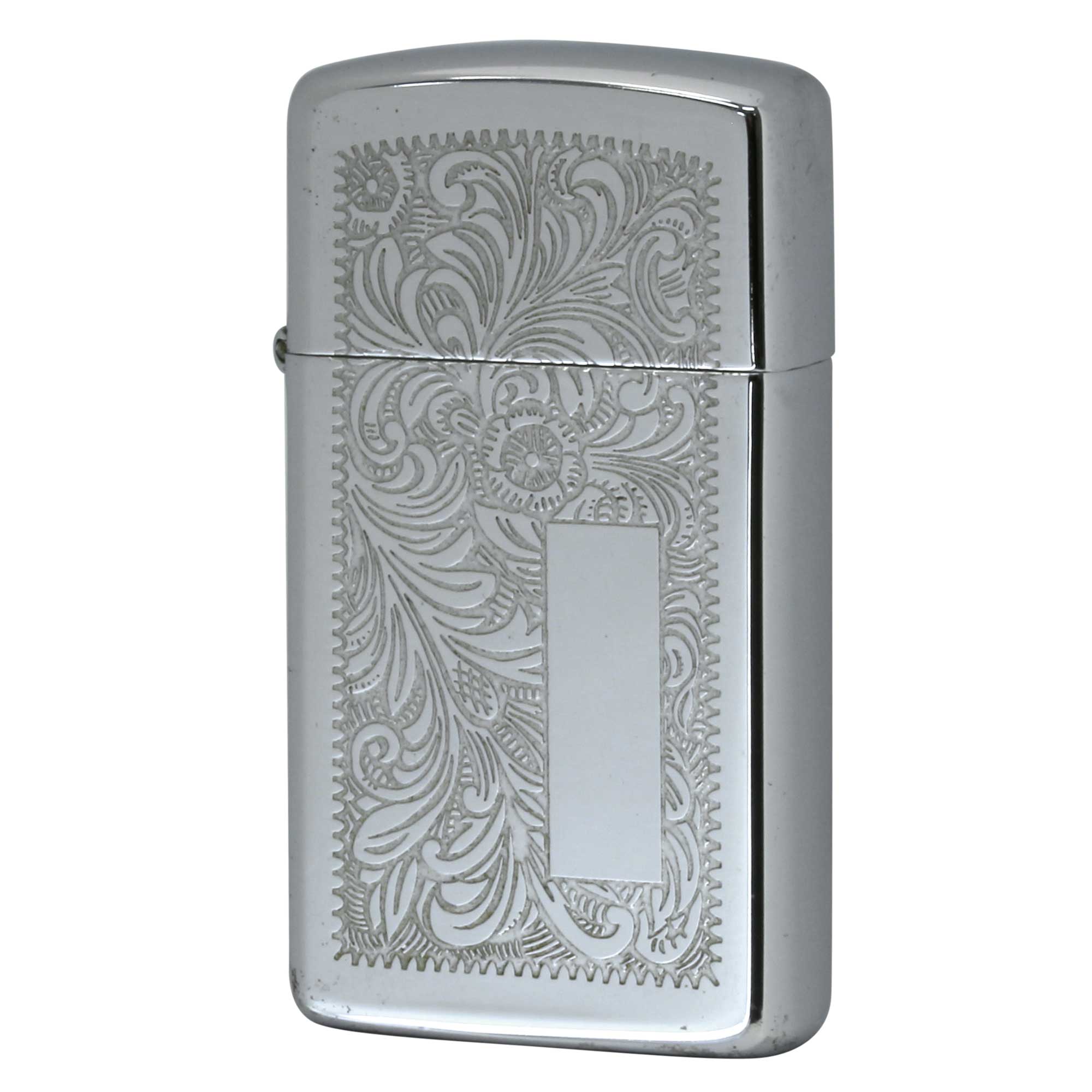 絶版/ヴィンテージ Zippo ジッポー 中古 2000年製造SLIM Venetian High Polish Chrome 1652 [B]使用感ありやや傷汚れあり｜Zippo専門店 ...