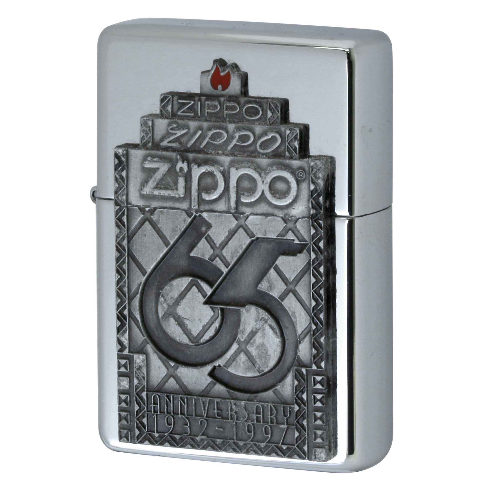 絶版/ヴィンテージ Zippo ジッポー 中古 1997年製造1997年製造 65th Anniversary Commemorative 1997 Limited Edition ...
