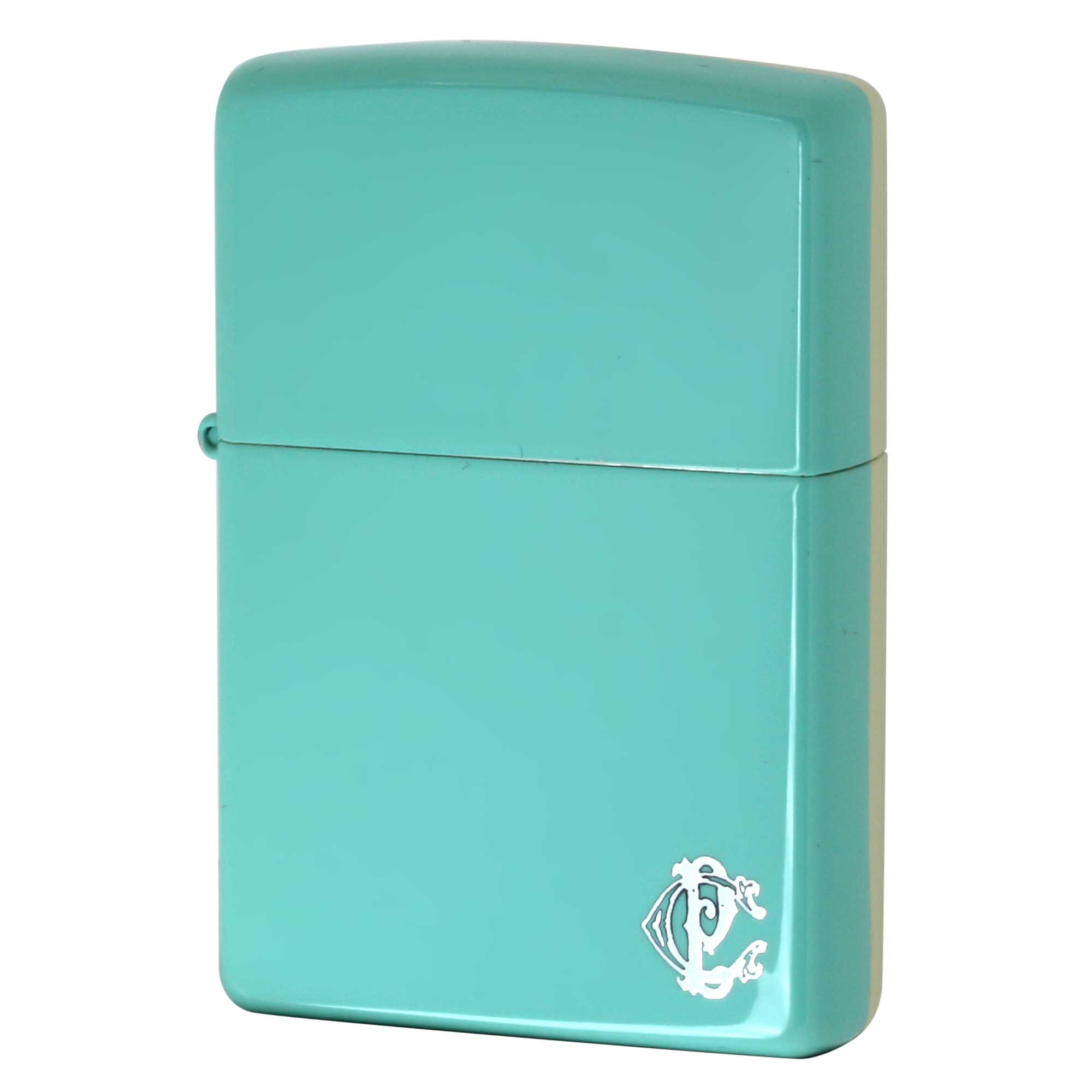 絶版/ヴィンテージ Zippo ジッポー 中古 2002年製造ZIPPO Paul Smith ツートンカラー アクアマリン＆クリーム シルバーロゴ [S]ほぼ新品同様｜Zippo専門店 ...