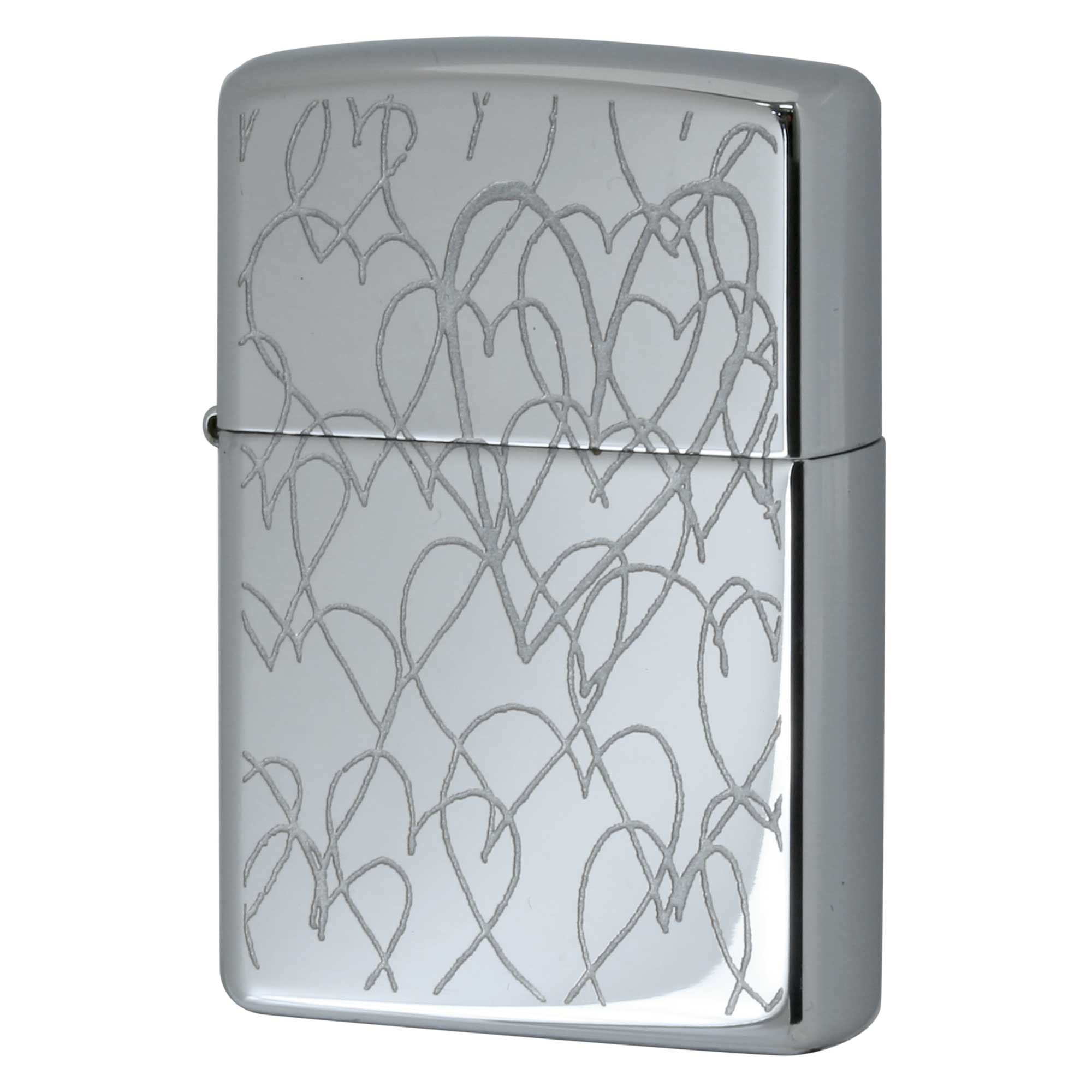 絶版/ヴィンテージ Zippo ジッポー 中古 2003年製造ZIPPO Paul Smith Random Heart ランダムハート [S]ほぼ新品同様｜Zippo専門店フラミンゴ：本店