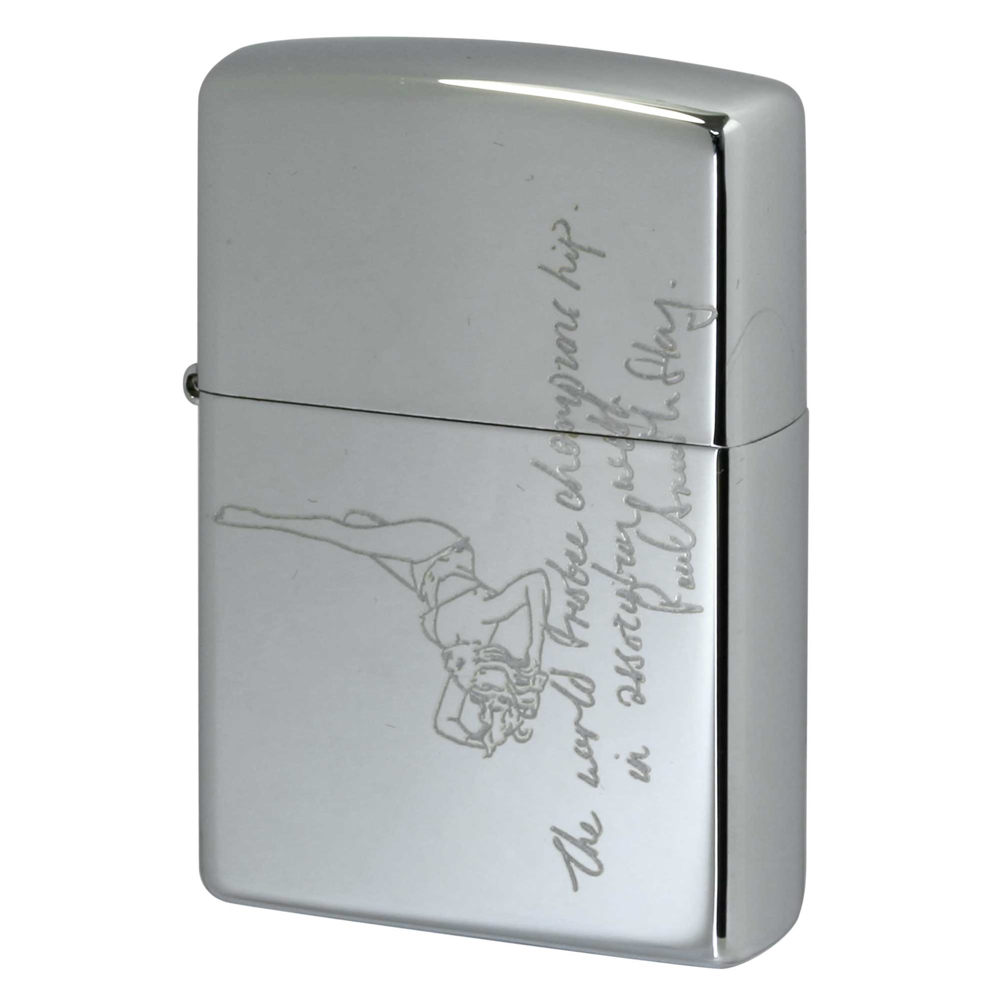 絶版/ヴィンテージ Zippo ジッポー 中古 2000年製造ZIPPO Paul Smith 試作品 Sexy Girl セクシー・ガール [S]ほぼ新品同様｜Zippo専門店フラミンゴ：本店