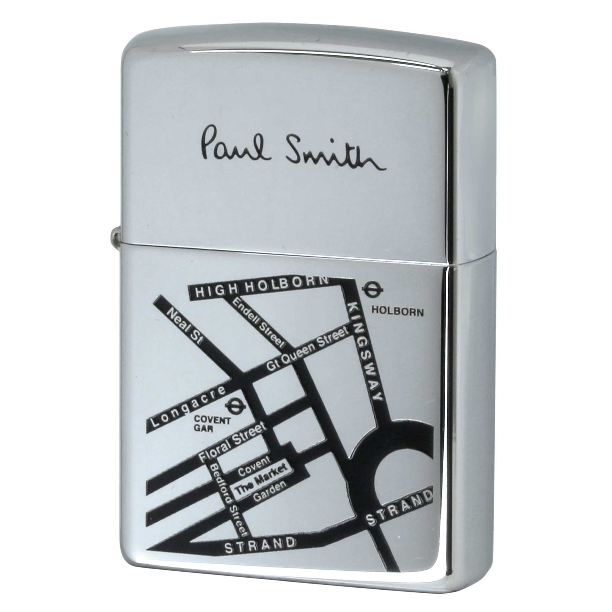 絶版/ヴィンテージ Zippo ジッポー 中古 2005年製造ZIPPO Paul Smith HOLBORN Map ホルボーン 地図 [A]使用感少なく状態が良い｜Zippo専門店フラミンゴ：本店