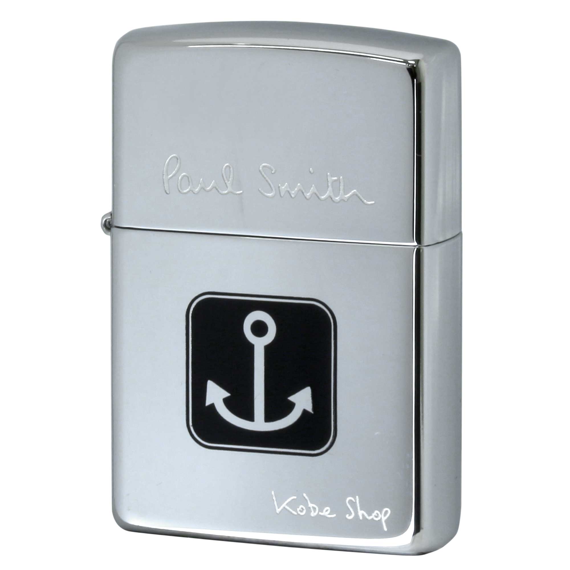 絶版/ヴィンテージ Zippo ジッポー 中古 2002年製造ZIPPO Paul Smith ANCHOR Kobe shop [S]ほぼ新品同様｜Zippo専門店フラミンゴ：本店