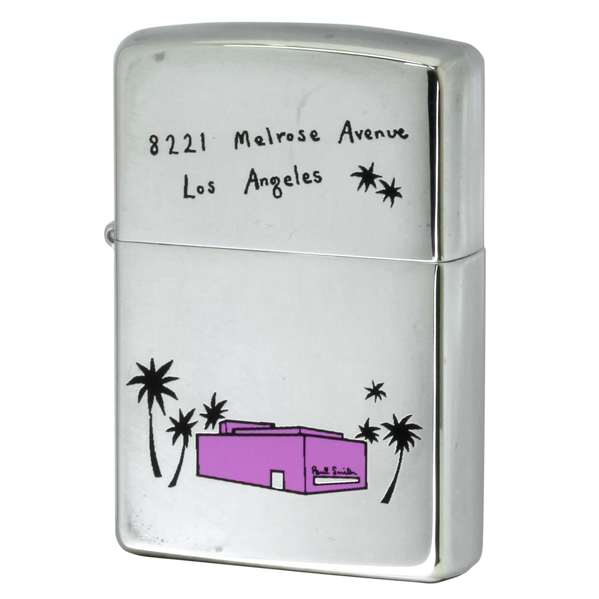 絶版/ヴィンテージ Zippo ジッポー 中古 2006年製造ZIPPO Paul Smith 8221 Melrose Avenue Los Angeles [A]使用感少なく状態が良い ...