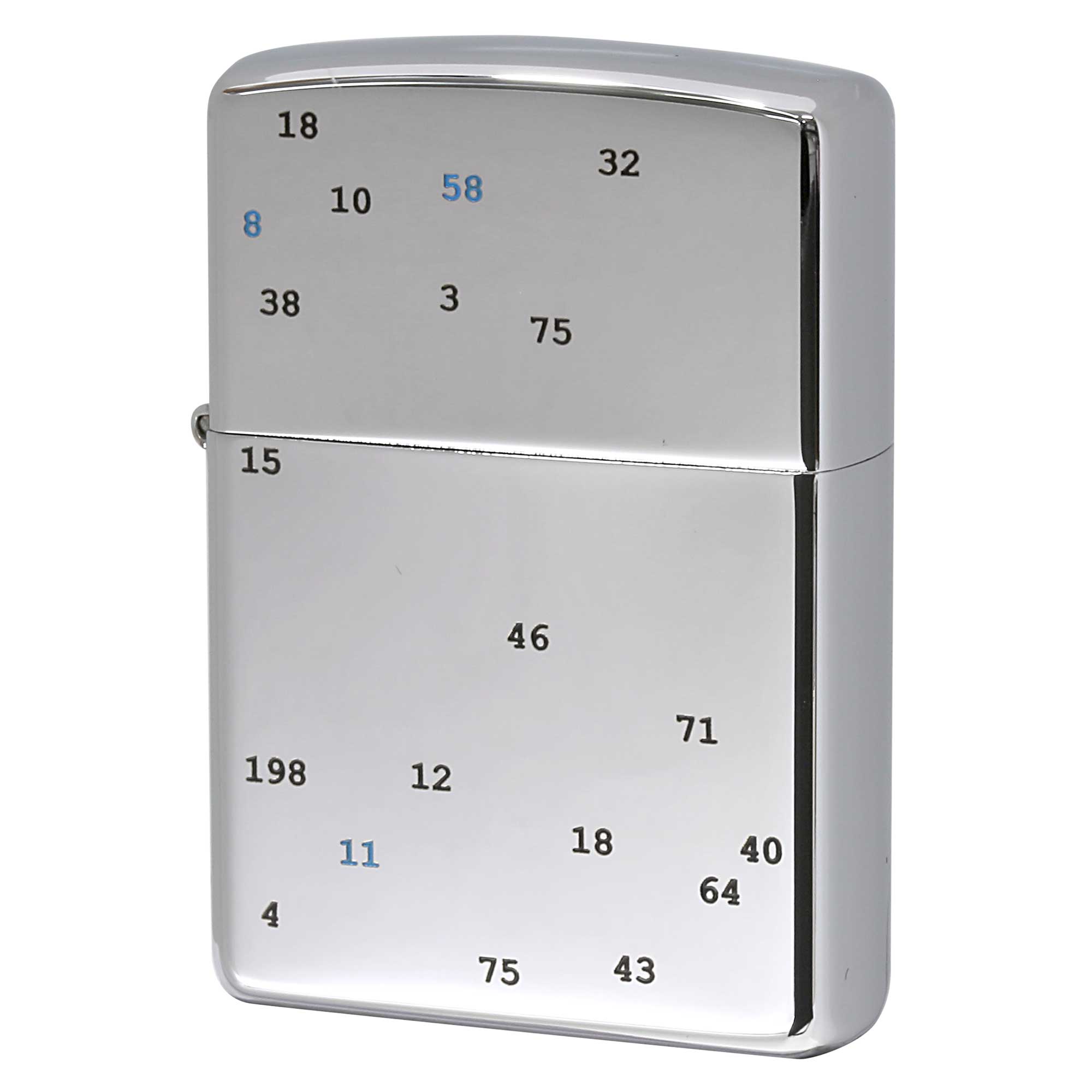 絶版/ヴィンテージ Zippo ジッポー 中古 2002年製造ZIPPO Paul Smith 試作品 Random Number ランダム数字 [S]ほぼ新品同様｜Zippo専門店フラミンゴ：本店